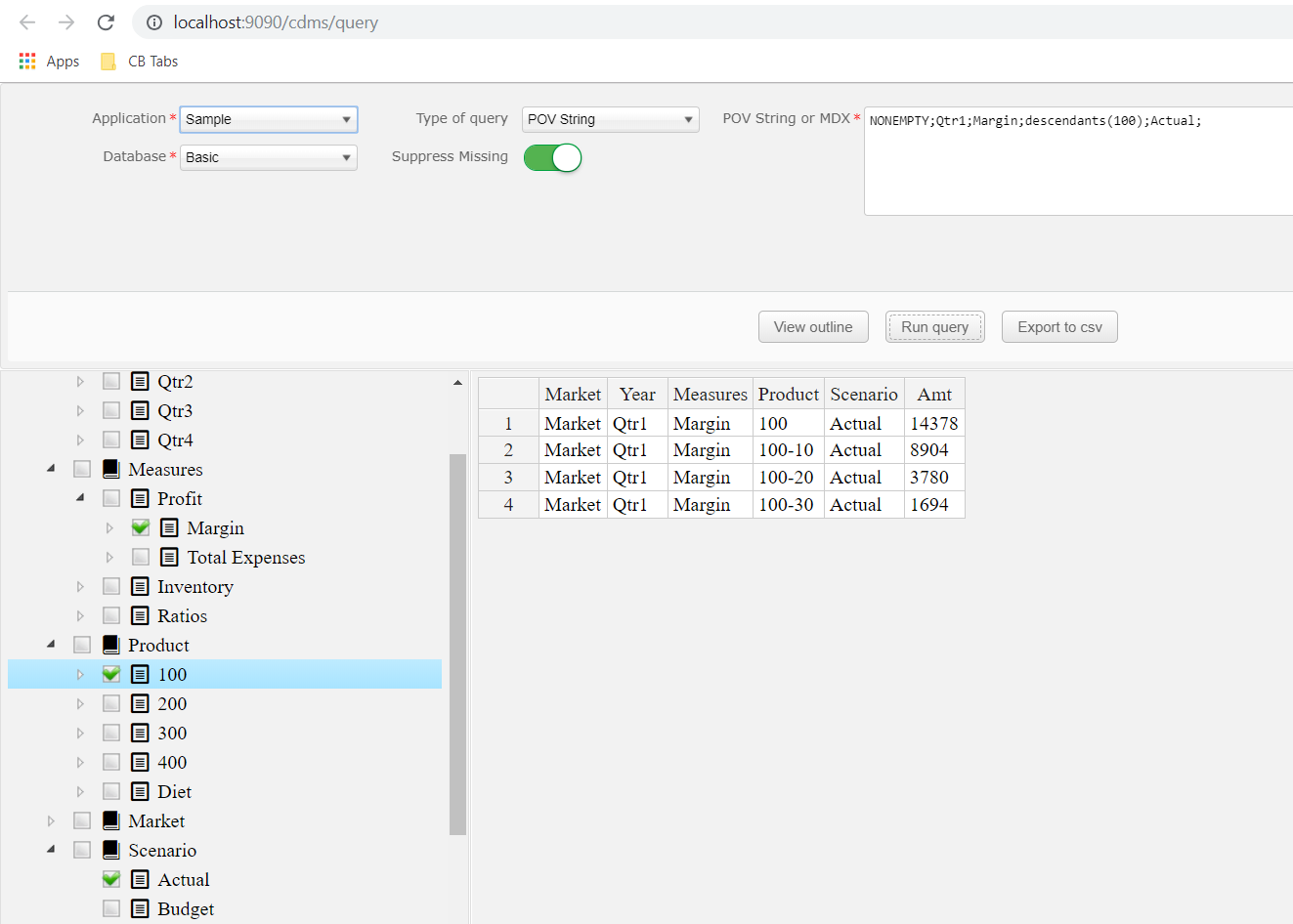 ExoInsight POV String Builder – Casabase Software